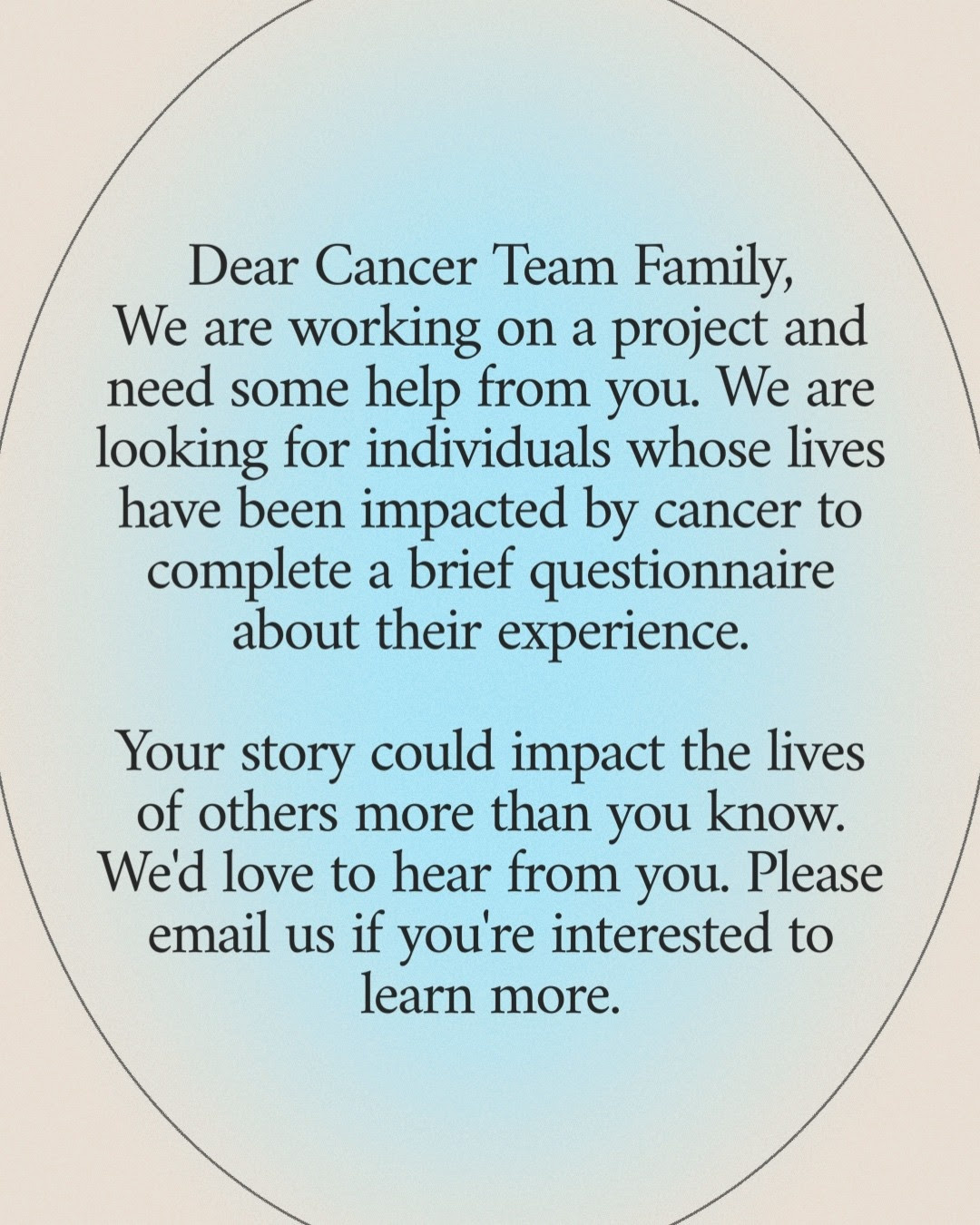 The Cancer Team, Let's Navigate Cancer Together - Nancy's List